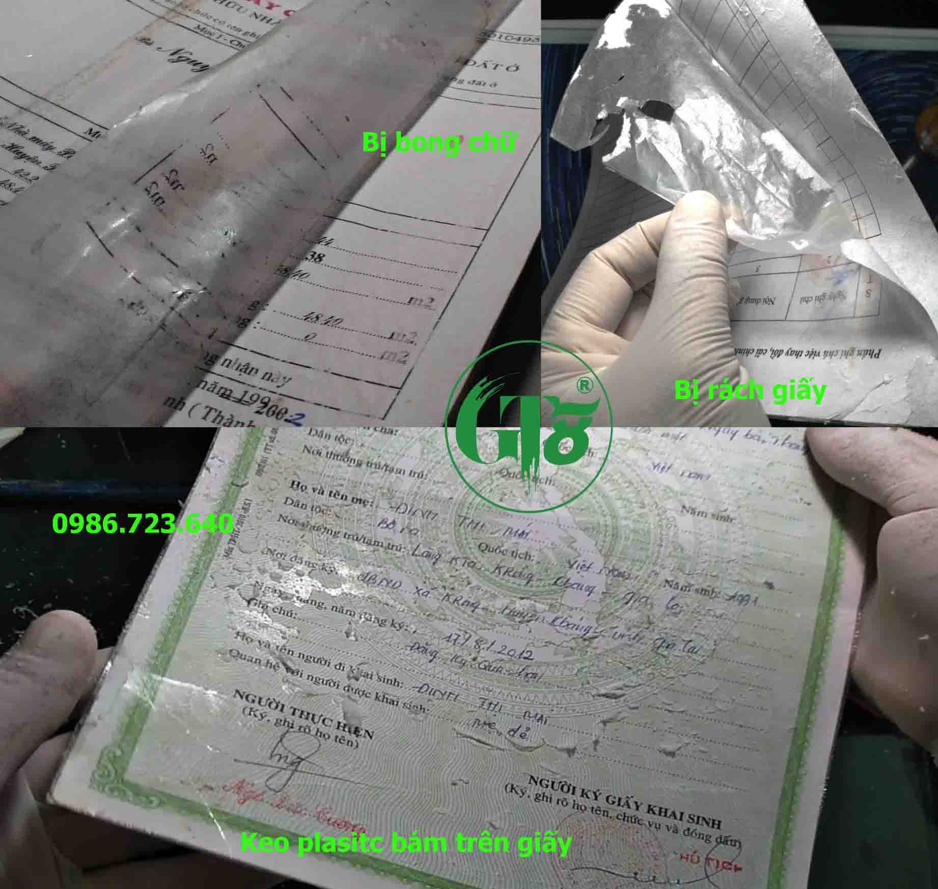 cách bóc giấy ép không rách giấy toàn quốc lấy nhanh